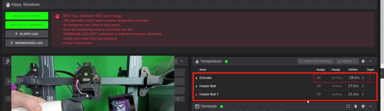 Neptune 4/4 Pro MCU mcu shutdown: ADC out of range. | ELEGOO WIKI