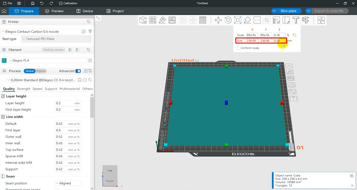 Tutorial for Fine-Tuning After Automatic Re-leveling | ELEGOO WIKI